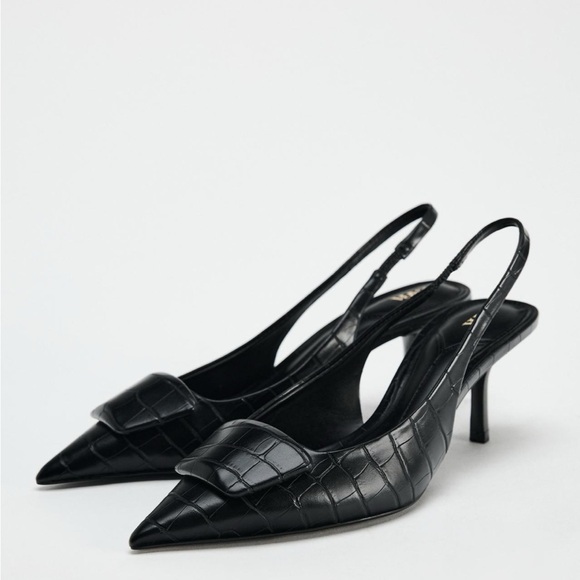 Zara | Shoes | Zara Sling Back Pointy Toe | Poshmark